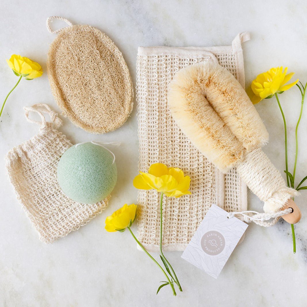 Full-Body Exfoliating Set | Smooth, Radiant Skin | Earth Ahead