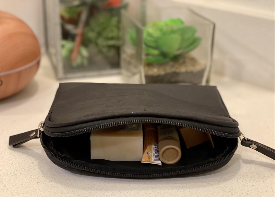 Natural Cork Natural Cork Toiletry Bag for Eco Travel | Earth Ahead