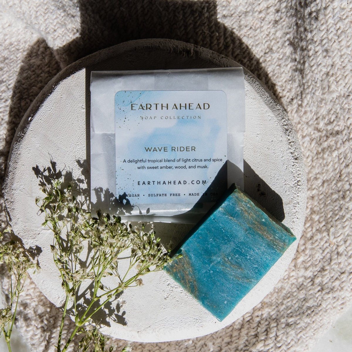 Wave Rider Luxury Vegan Bar Soap | Earth Ahead